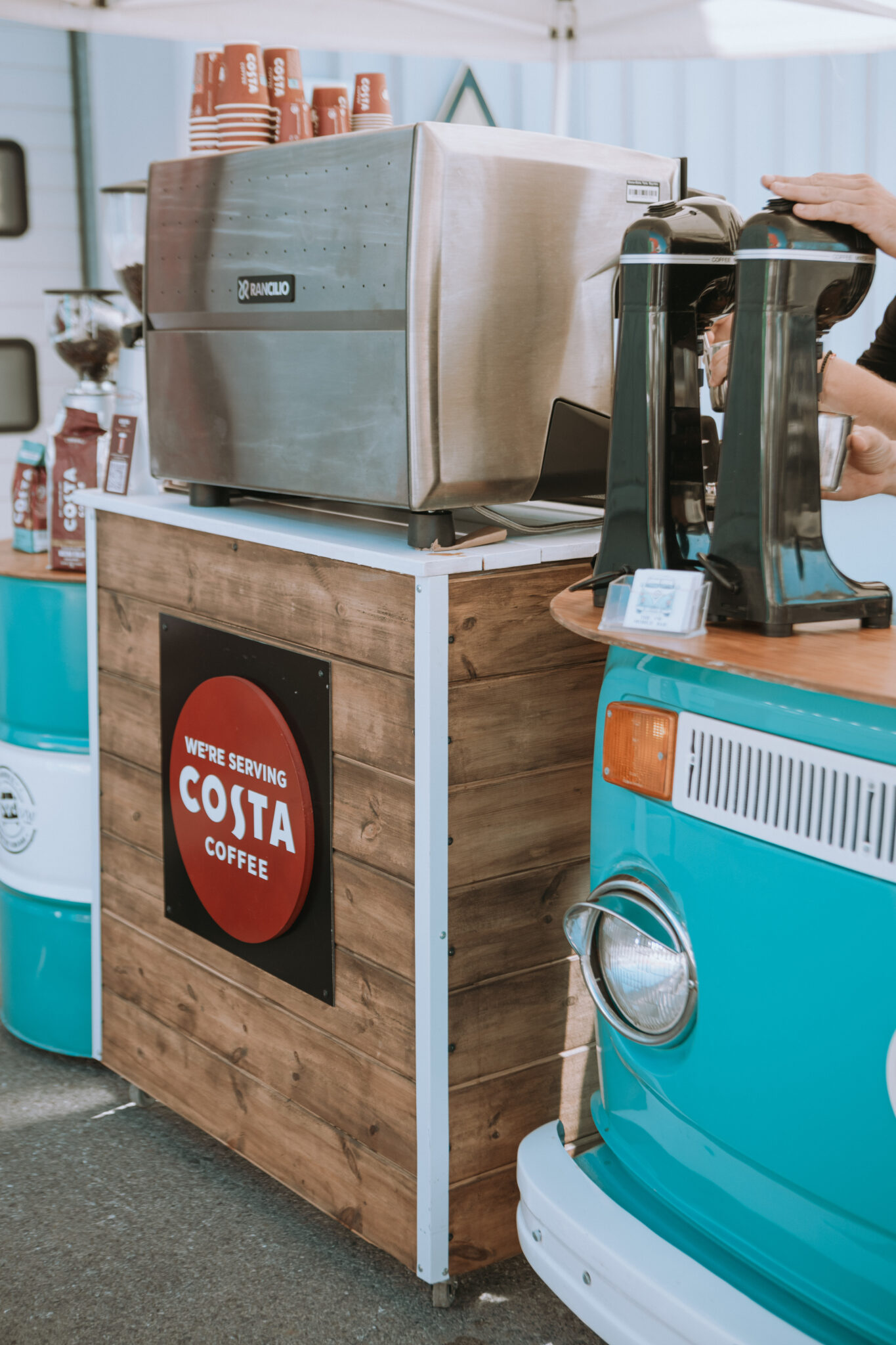 The VW mobile bar - The first mobile bar in Crete.