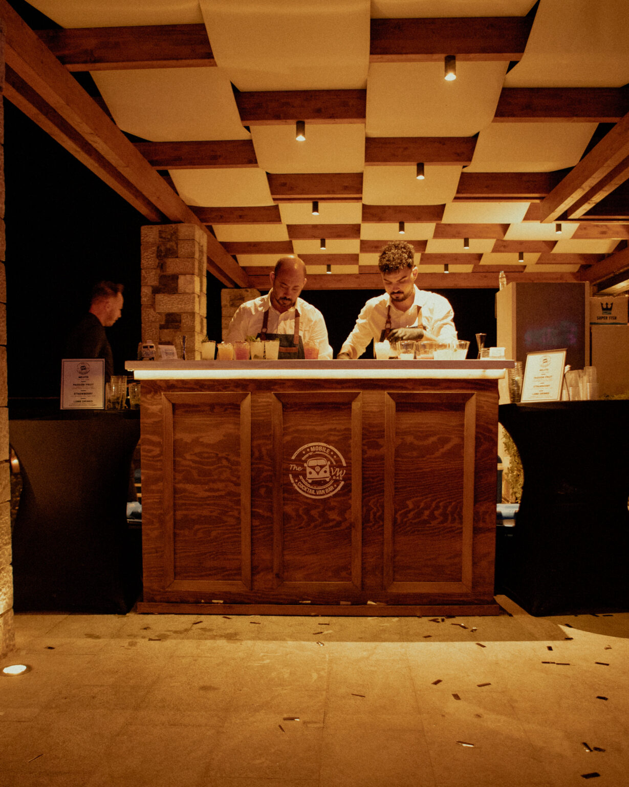 The VW mobile bar - The first mobile bar in Crete.